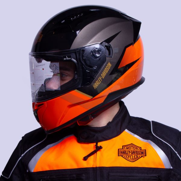 Casco Harley-Davidson® Killian M05 Full-Face Helmet Orange - CE ...