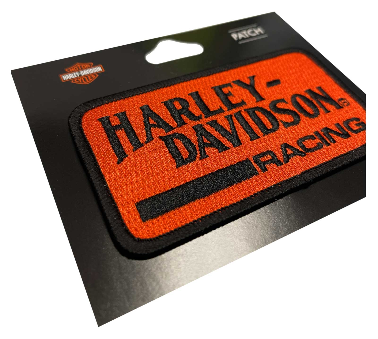 Parche Harley-Davidson® Bold Orange Bar Patch 4" 8013264